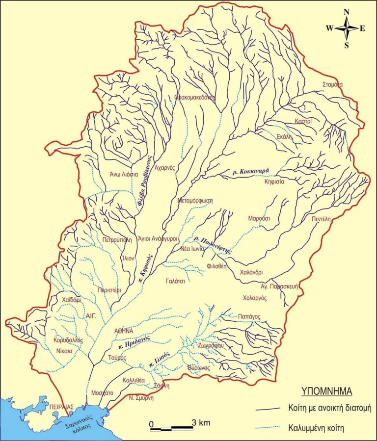 The hidden rivers of Athens – a lost network that once shaped the ...